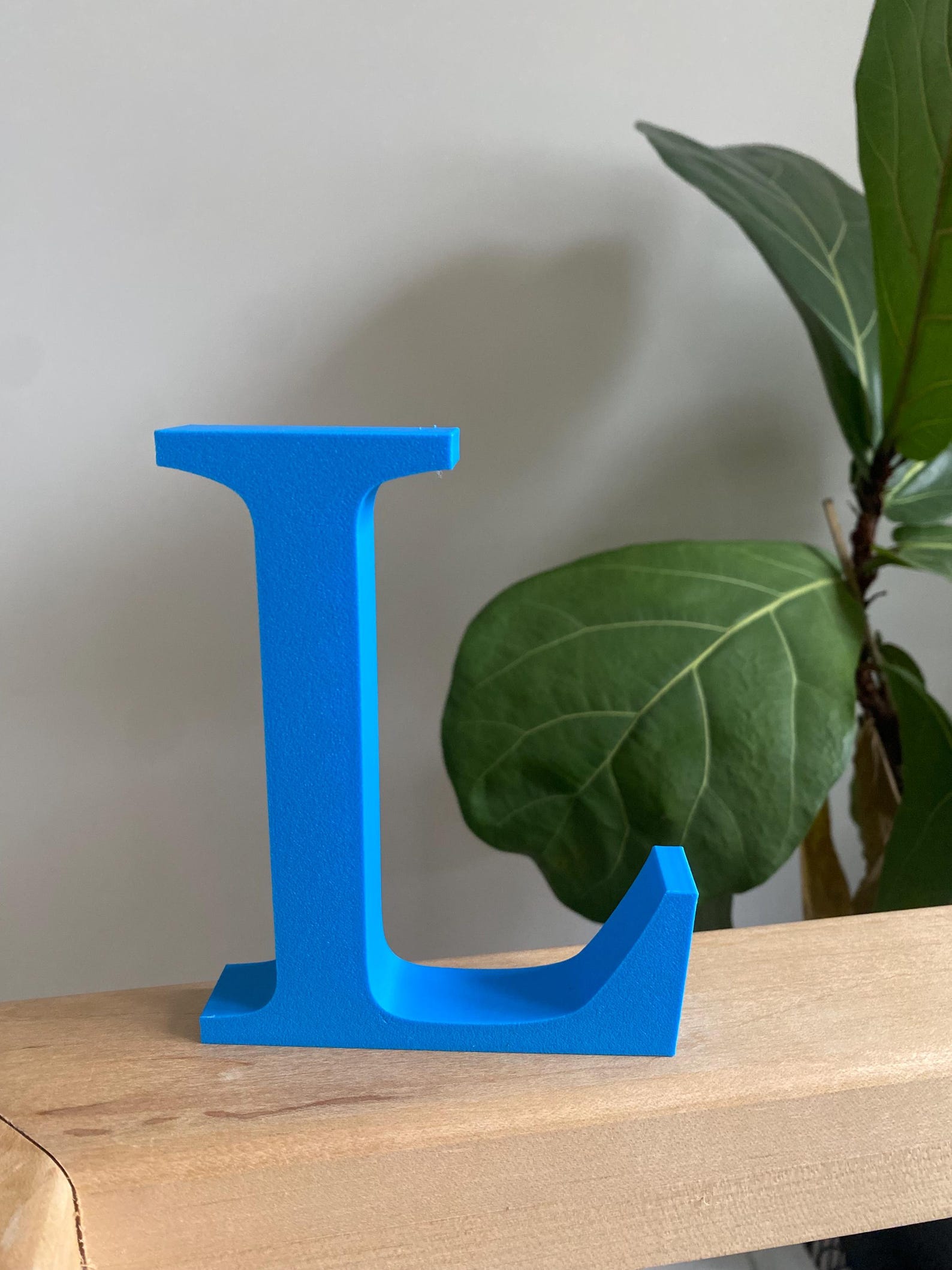 Freestanding Letters Decor Custom 3d Block Letters Decoration Initials ...