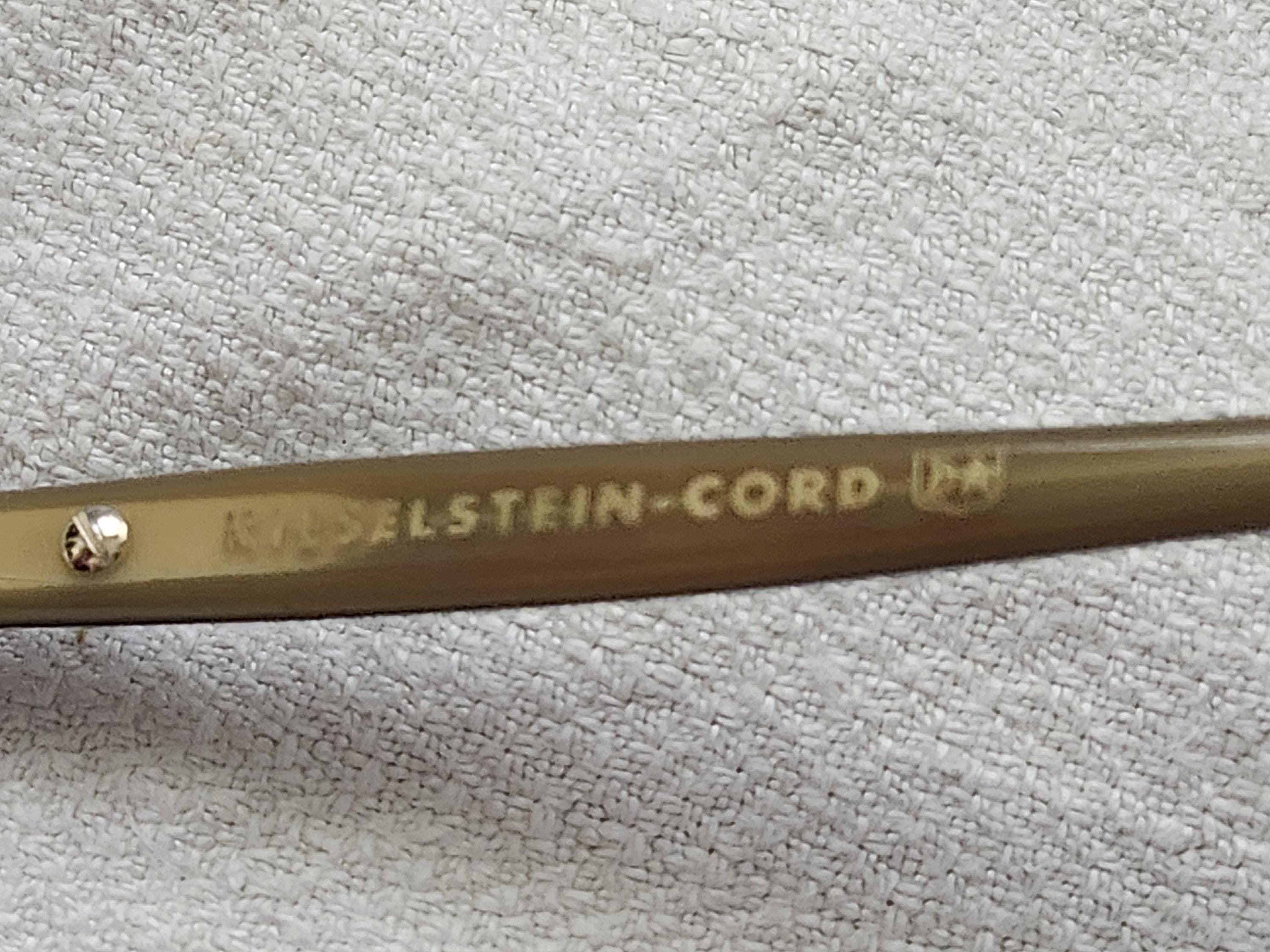 Vintage Kieselstein Cord "stroke" Eyeglass Frames Brand New With ...
