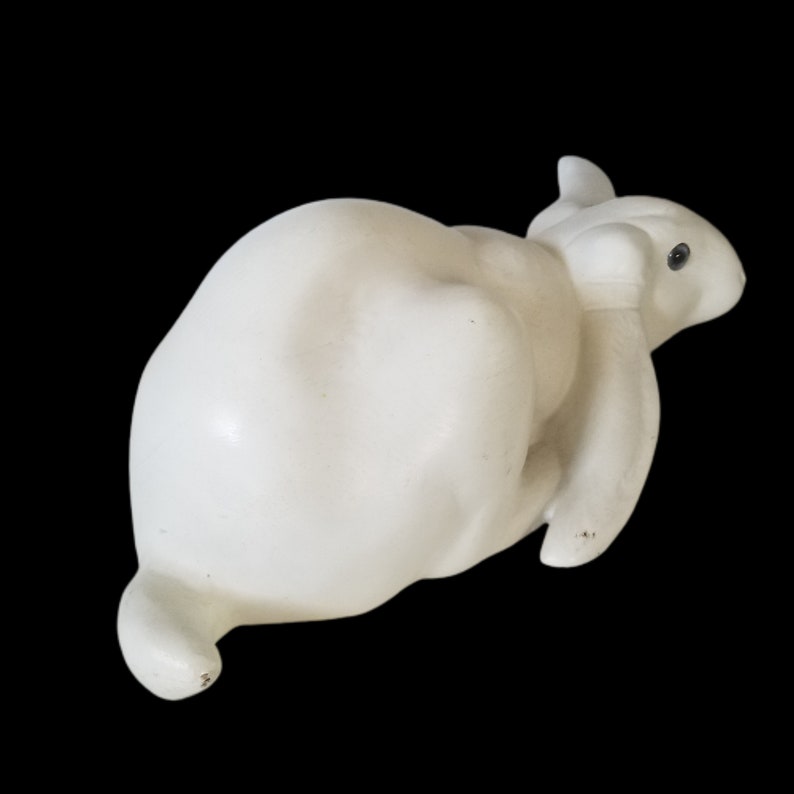 Hand Carved Solid Wood Life Size Rabbit Leo Koppy Hard to - Etsy