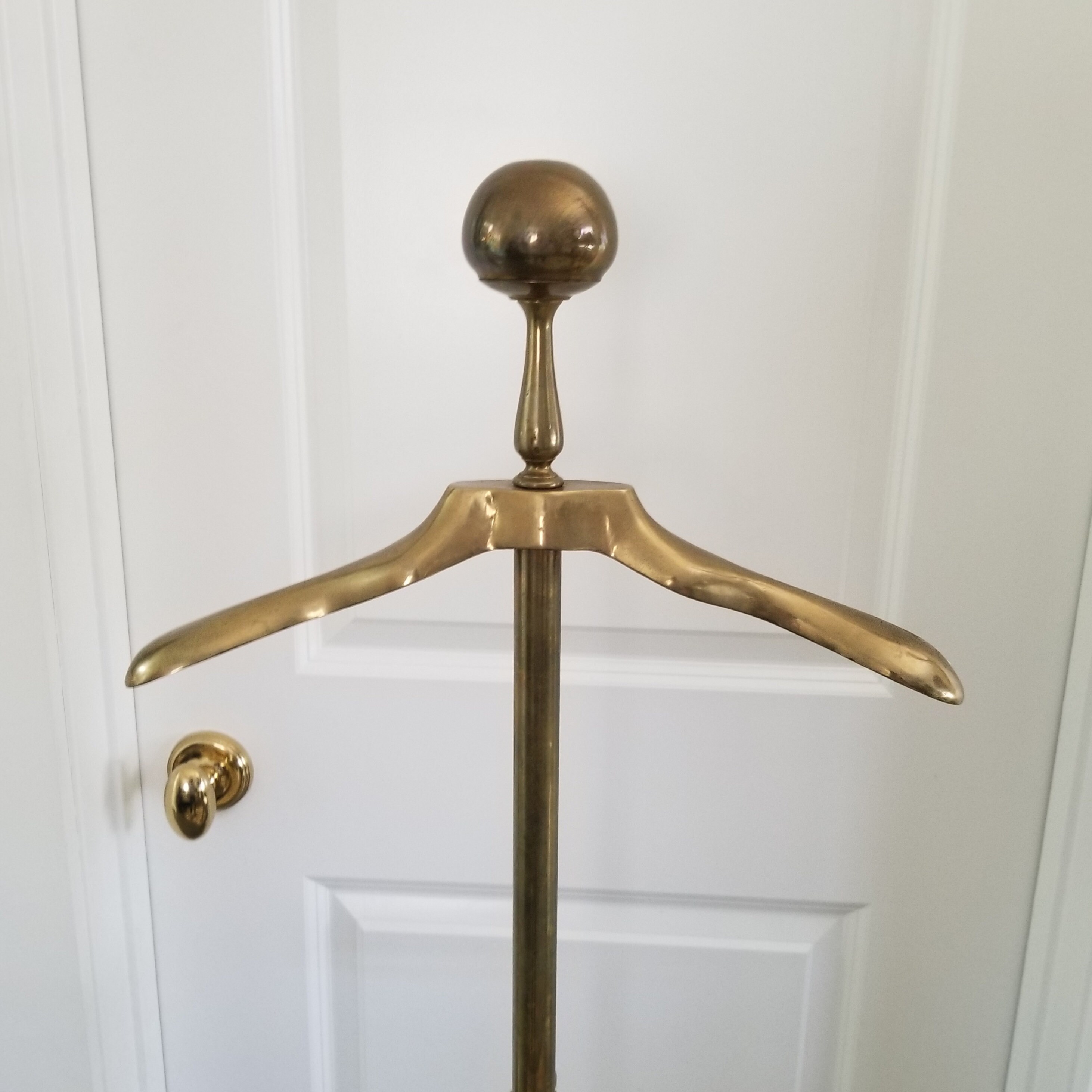 Vintage Mid Century Gentleman's Brass Valet / Butler Stand - Etsy