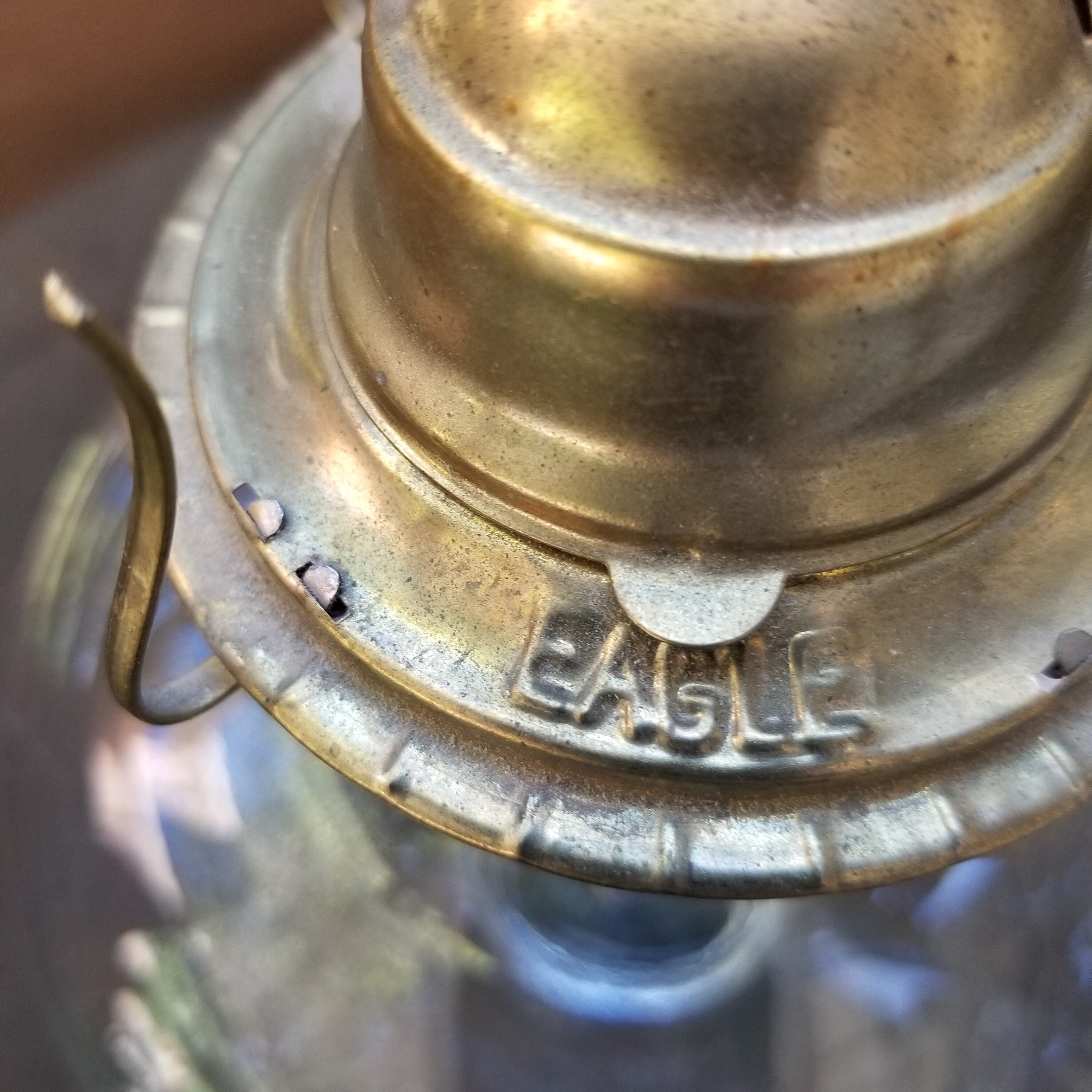Large Vintage Eagle Oil Lamp in Pristine Condition. Hard to Find in ...