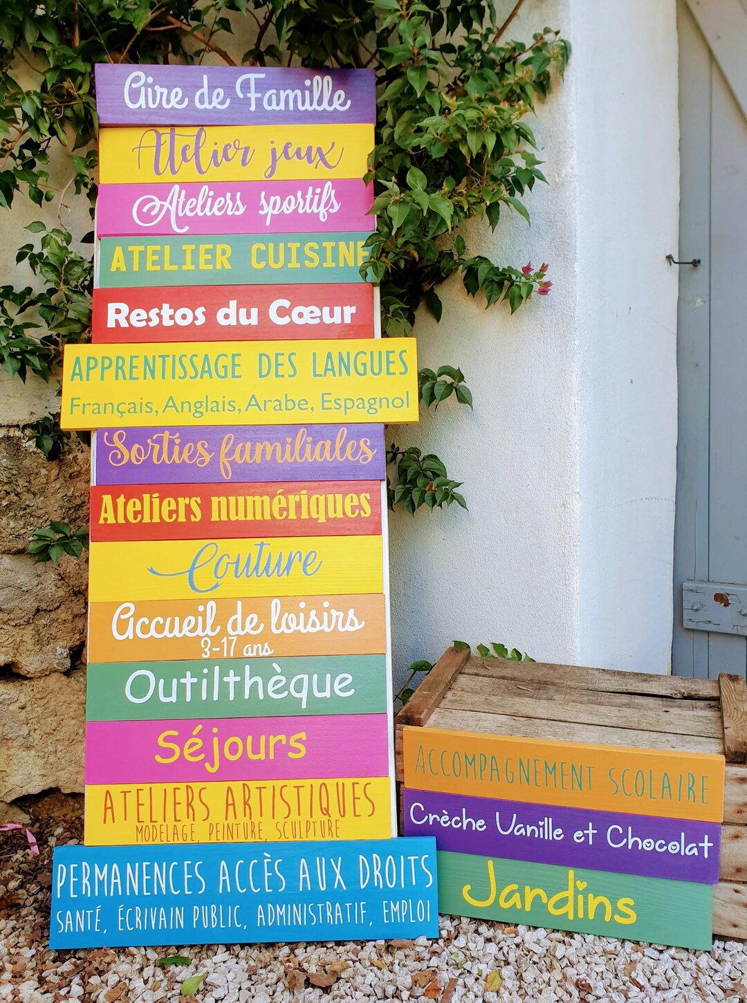 Signalétique Restaurant Hotel , Camping Food Truck Ou Gite . Flèches ...