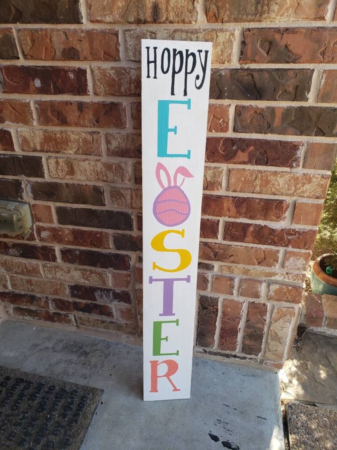 Easter Wood Sign/ Easter Porch Leaner/ Easter/ Easter Yard Art/ Easter ...