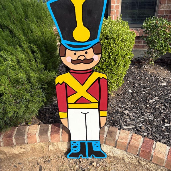 Wood Soldier Outdoor - Etsy