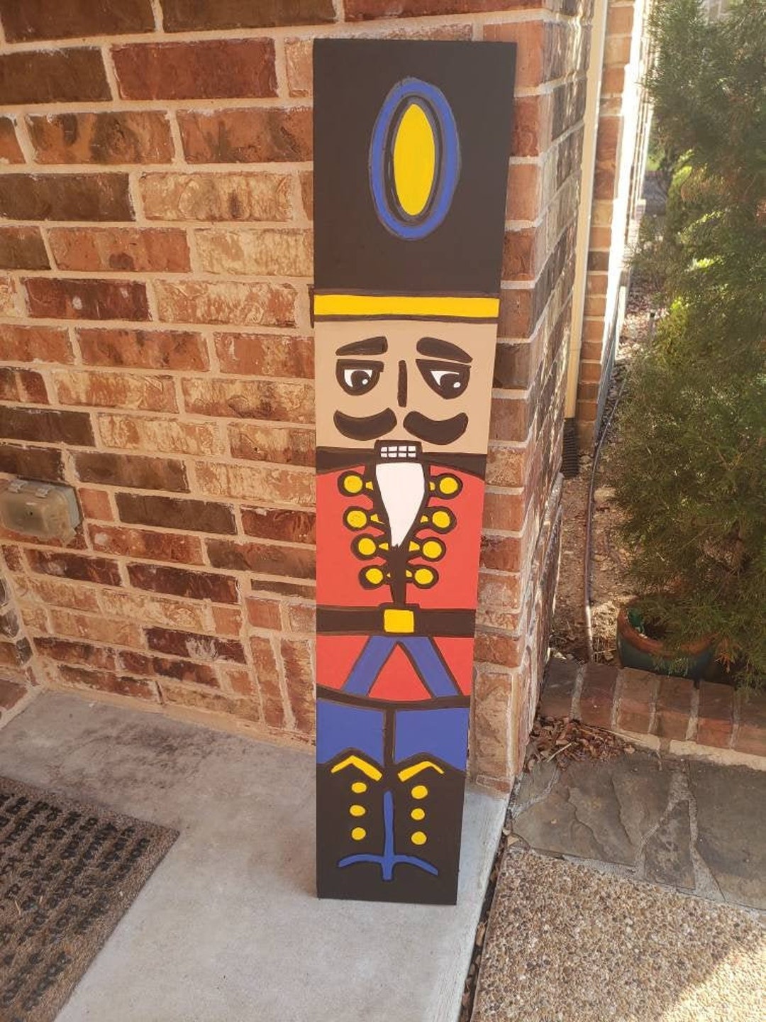 Wooden Christmas Nutcracker Sign/nutcracker Porch Sign/wood Holiday ...