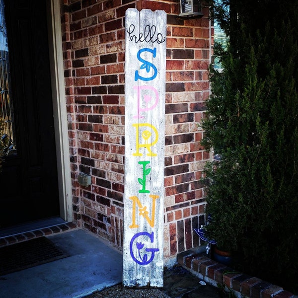 Spring Yard Signs - Etsy