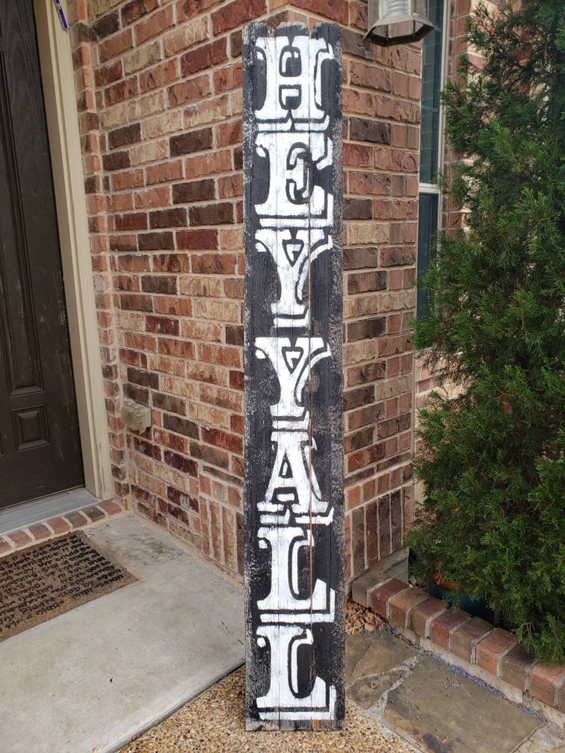 Welcome Y'all Wood Sign/ Front Door Wood Sign/ Wood Sign/ | Etsy