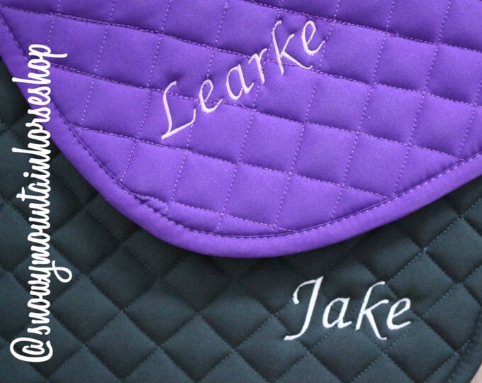 Embroidered Name Personalized, Diamond Quilted, All Purpose English ...