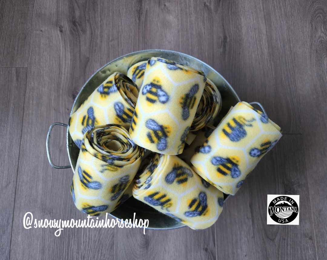 Sheep Leg Wraps, Goat Leg Wraps, Mini Horse Leg Wraps, Busy Bee - Etsy
