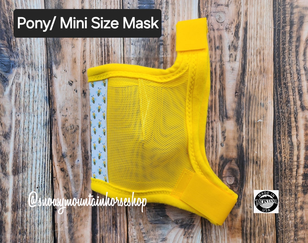 Fly Mask for Minis, Ponies, Foals, Donkeys, Handmade in the USA Montana ...