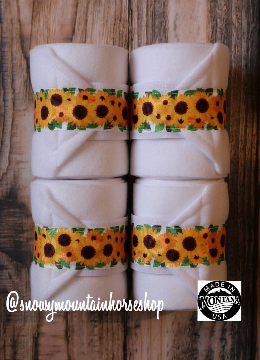 Polo Wraps / Stable Wraps, Set of 4 or 2 , Standard Size or Pony ...