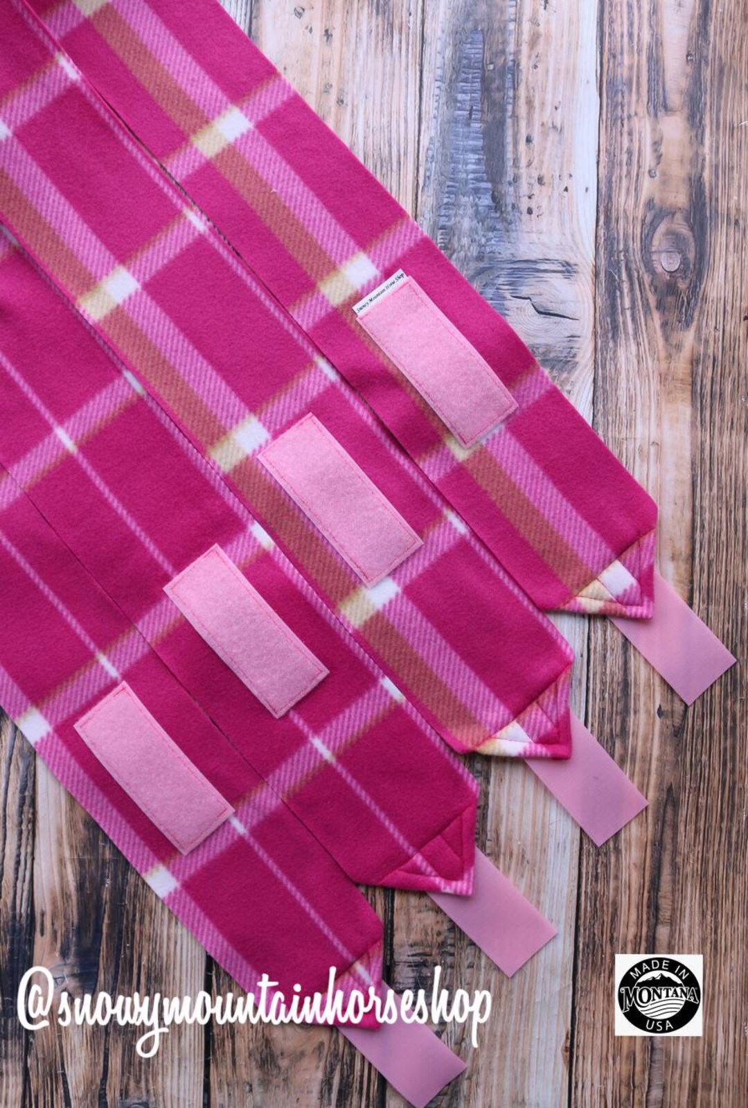 Polo Wraps / Stable Wraps, Set of 2 or 4, Standard or Pony Size, Horse ...