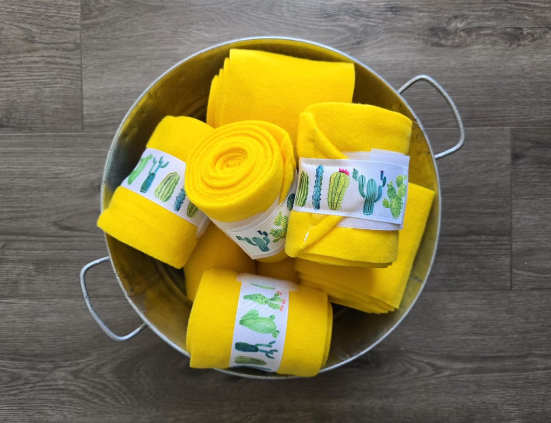 SHEEP Leg Wraps, Goat Leg Wraps, Mini Horse Leg Wraps, Cactus Field ...