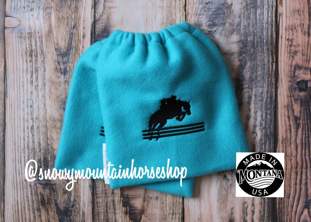 English Stirrup Covers, Stirrup Bag, Equine Iron Covers, Elastic ...