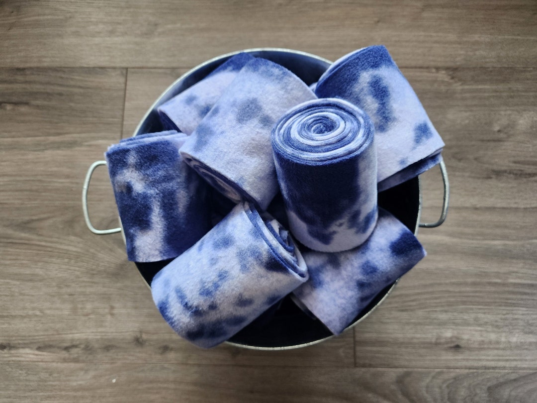 Sheep Leg Wraps, Goat Leg Wraps, Mini Horse Leg Wraps, Purple Tie Dye ...