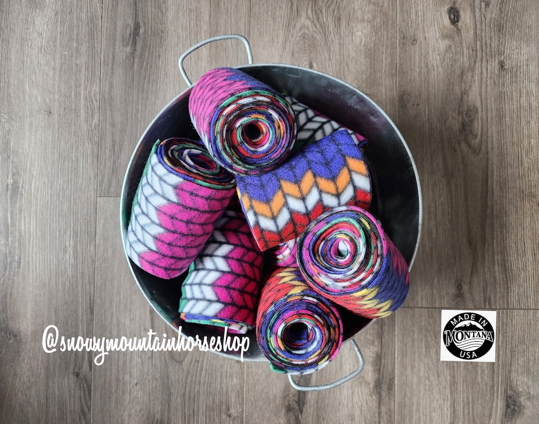 Sheep Leg Wraps, Goat Leg Wraps, Mini Horse Leg Wraps, Colorful Knitted ...