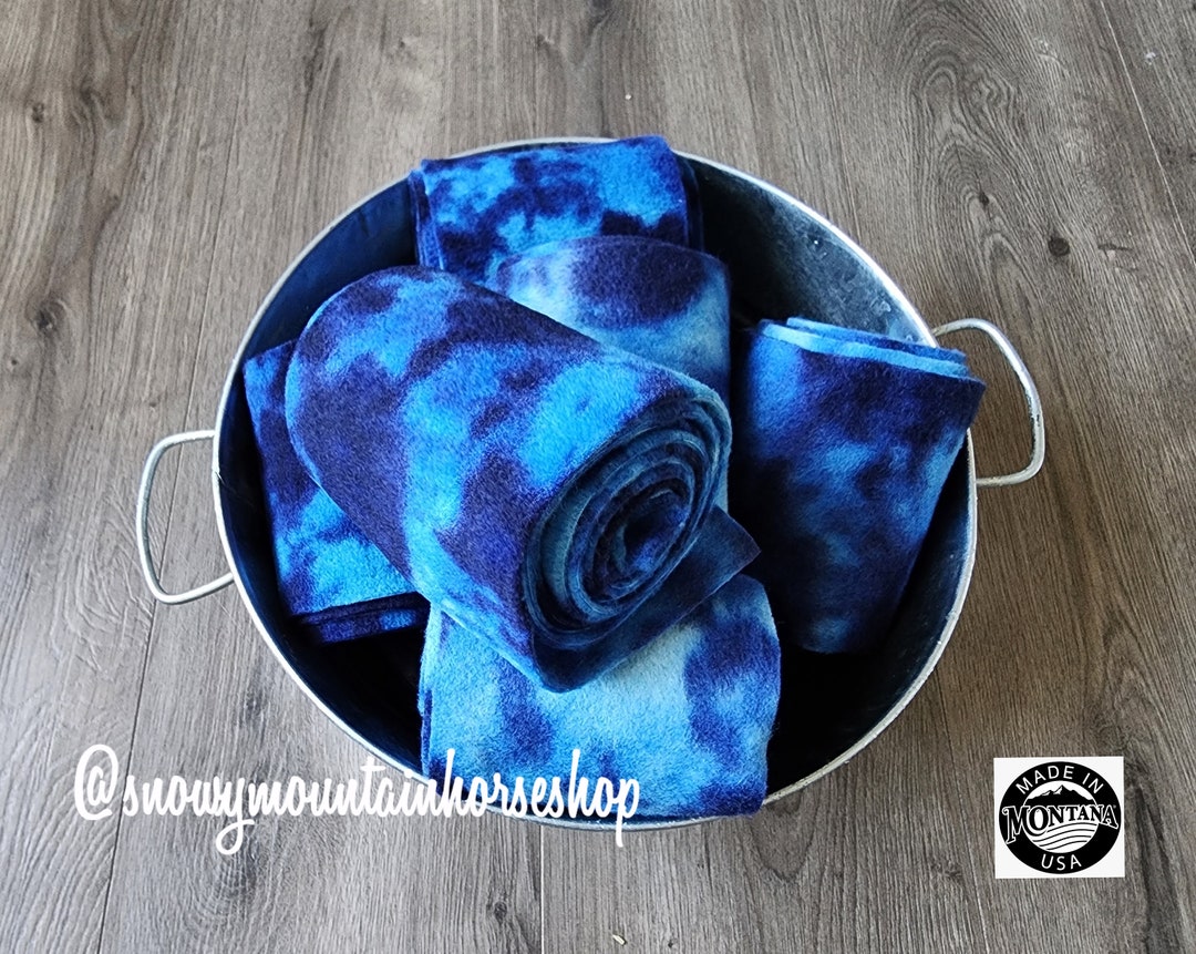 Sheep Leg Wraps, Goat Leg Wraps, Mini Horse Leg Wraps, Royal Tie Dye - Etsy