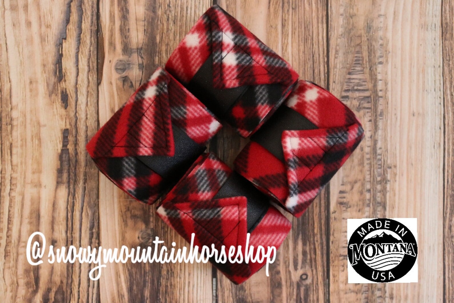 Sheep Leg Wraps, Goat Leg Wraps, Mini Horse Leg Wraps, Red Plaid - Etsy