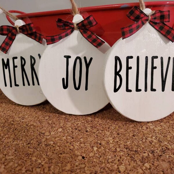 Rae Dunn Ornaments - Etsy
