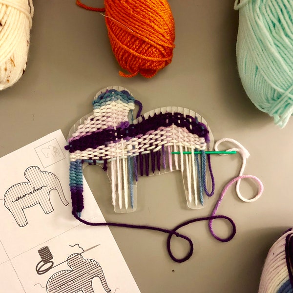 Small Weaving Loom - Etsy