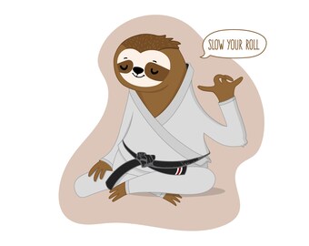 Jiu Jitsu Sticker - Etsy