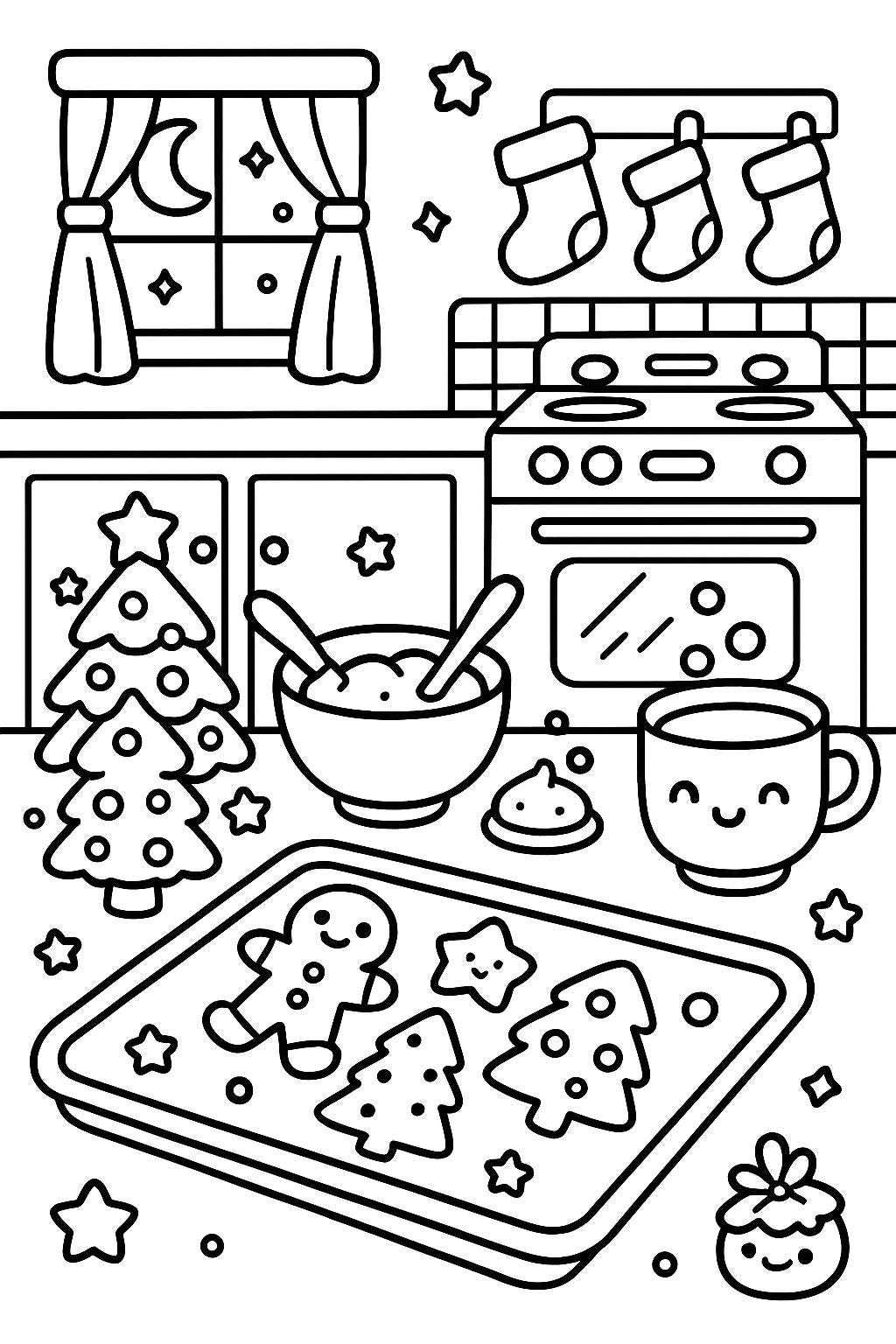 Winter Coloring Pages: 15 Cozy Animal Printables (PDF) - Etsy