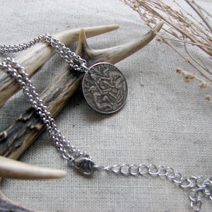 Faun Witch Hobo Nickel Coin Pendant Necklace Jewelry Spiritual Silver ...