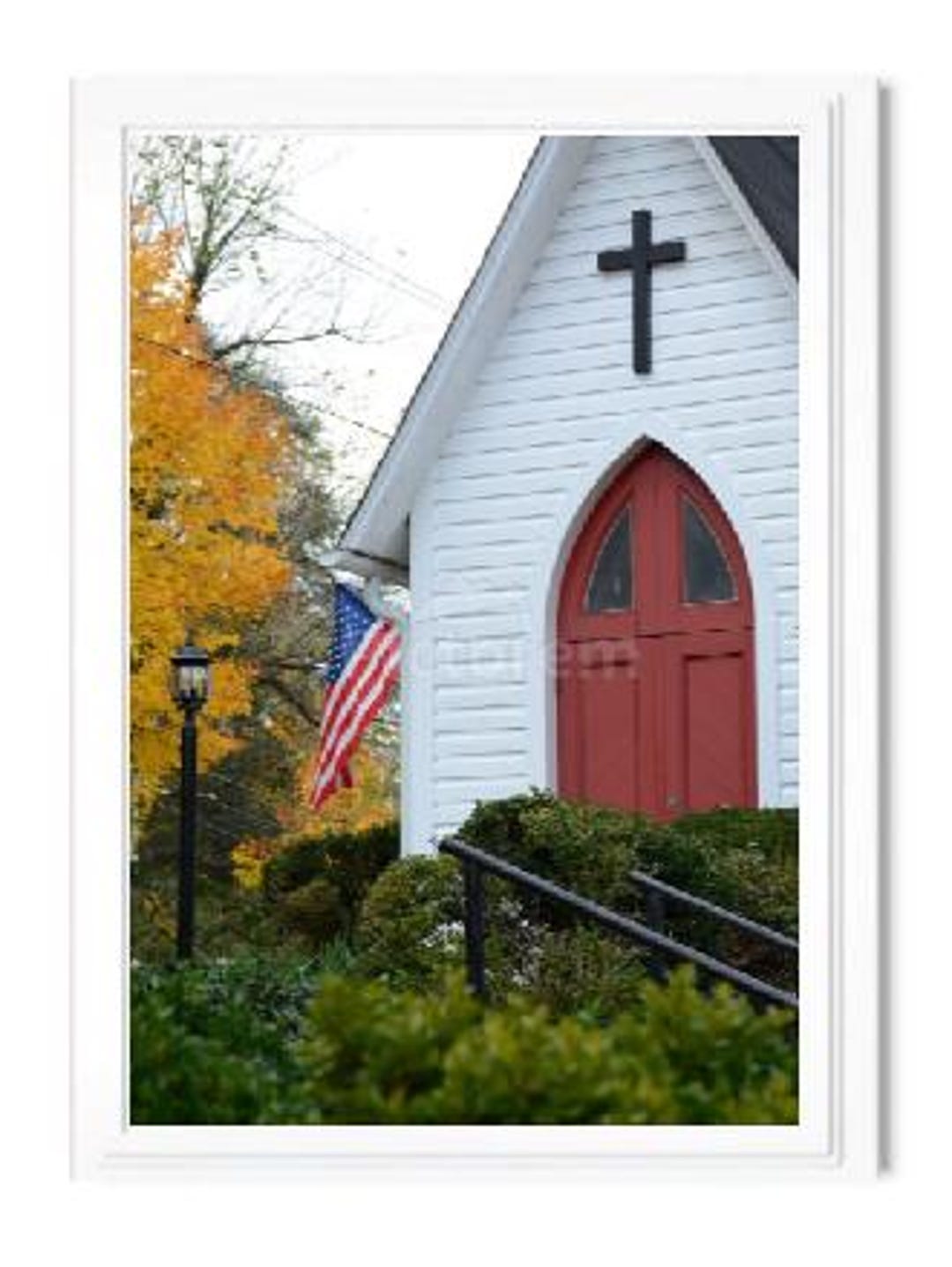 Fall Foliage Note Card, Fall Foliage Greeting Card, Embossed Card ...