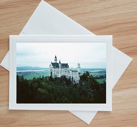 Neuschwanstein Castle, Note Card, Greeting Card, Germany, Blank Inside ...