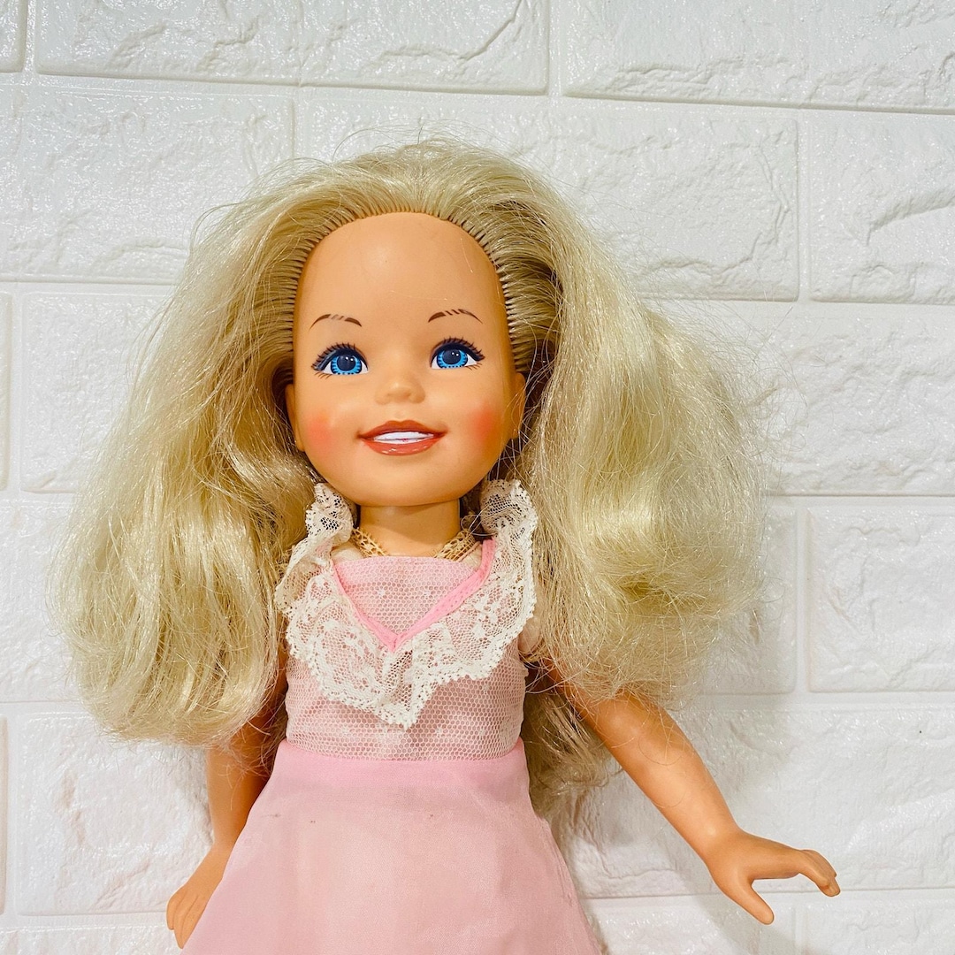 Tomy Gettin' Fancy Kimberly Doll 1984 Vintage Original Pink Dress 16 ...