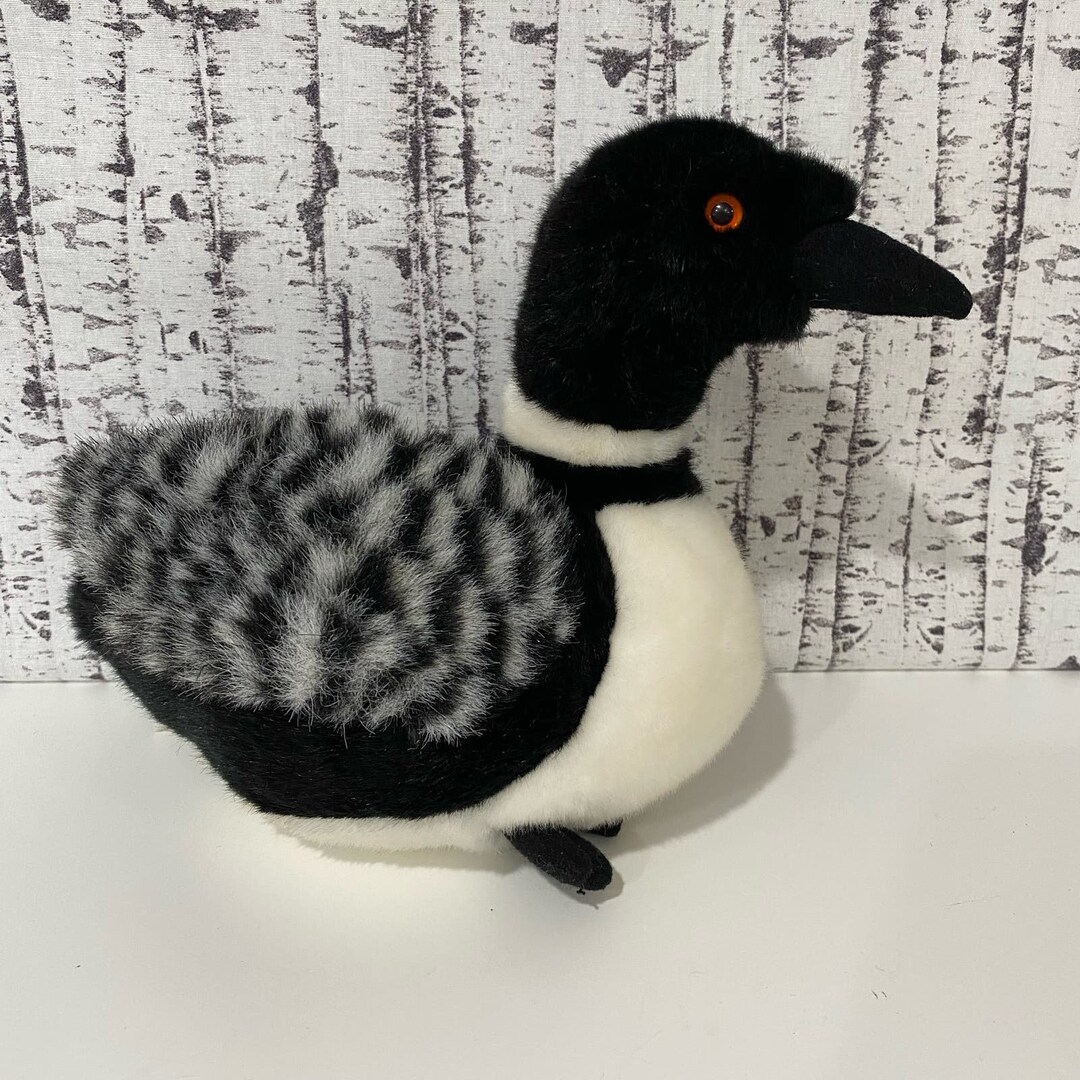 Vintage Cabin Critters Plush Loon 2002 Goose Waterfowl Duck Stuffed ...