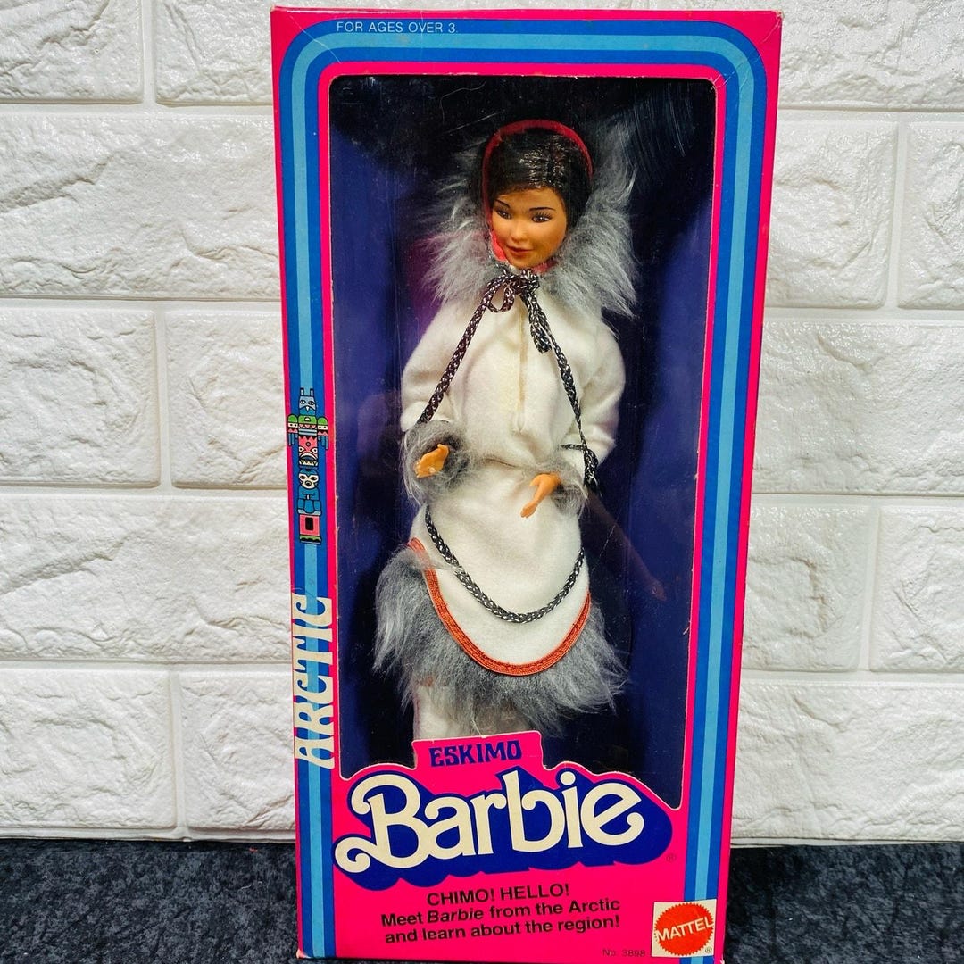 Eskimo Barbie Dolls of the World Vintage NRFB Arctic DOTW 1981 - Etsy