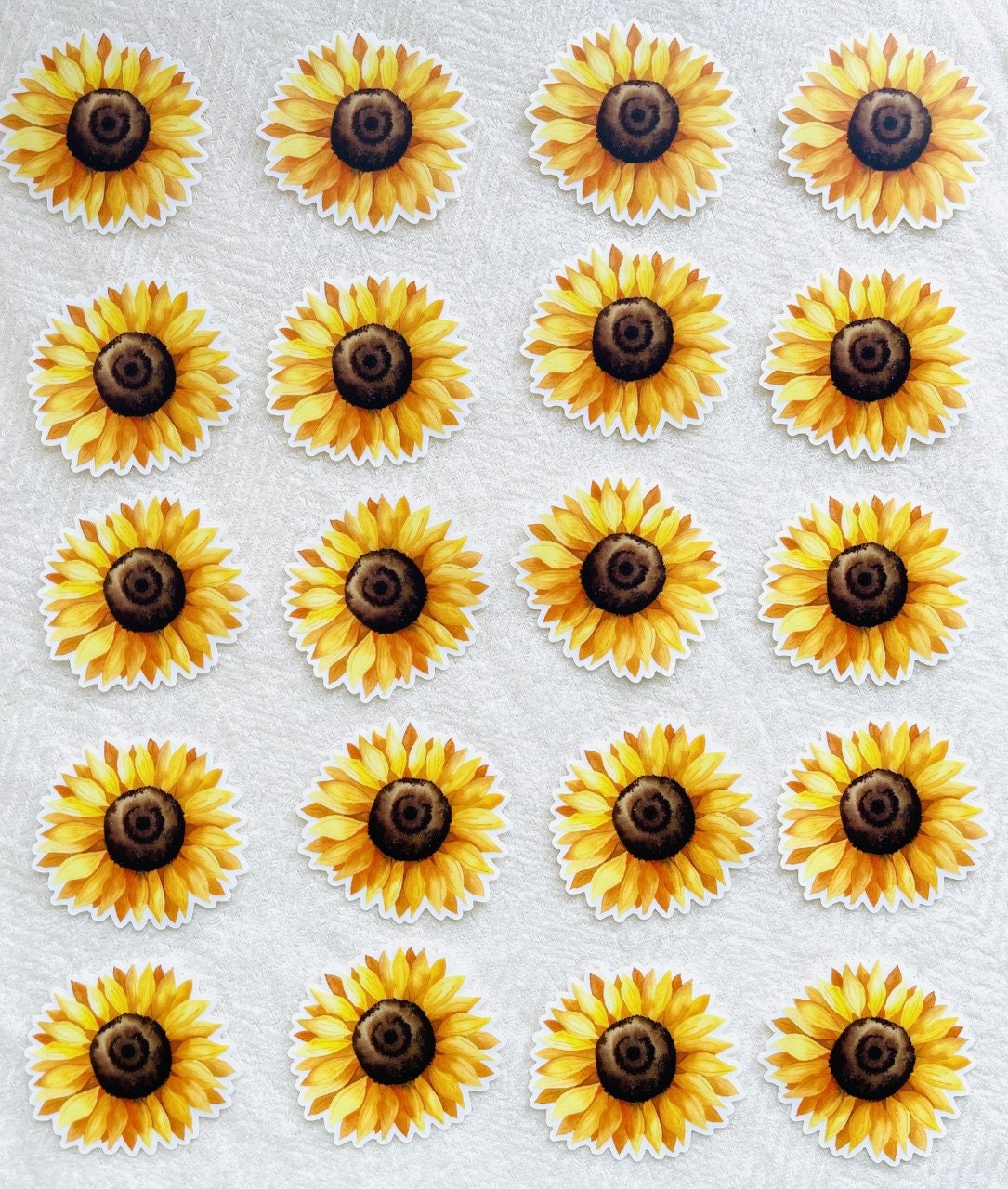 Sunflower Sticker Floral Laptop Sticker Sunflower Vinyl - Etsy