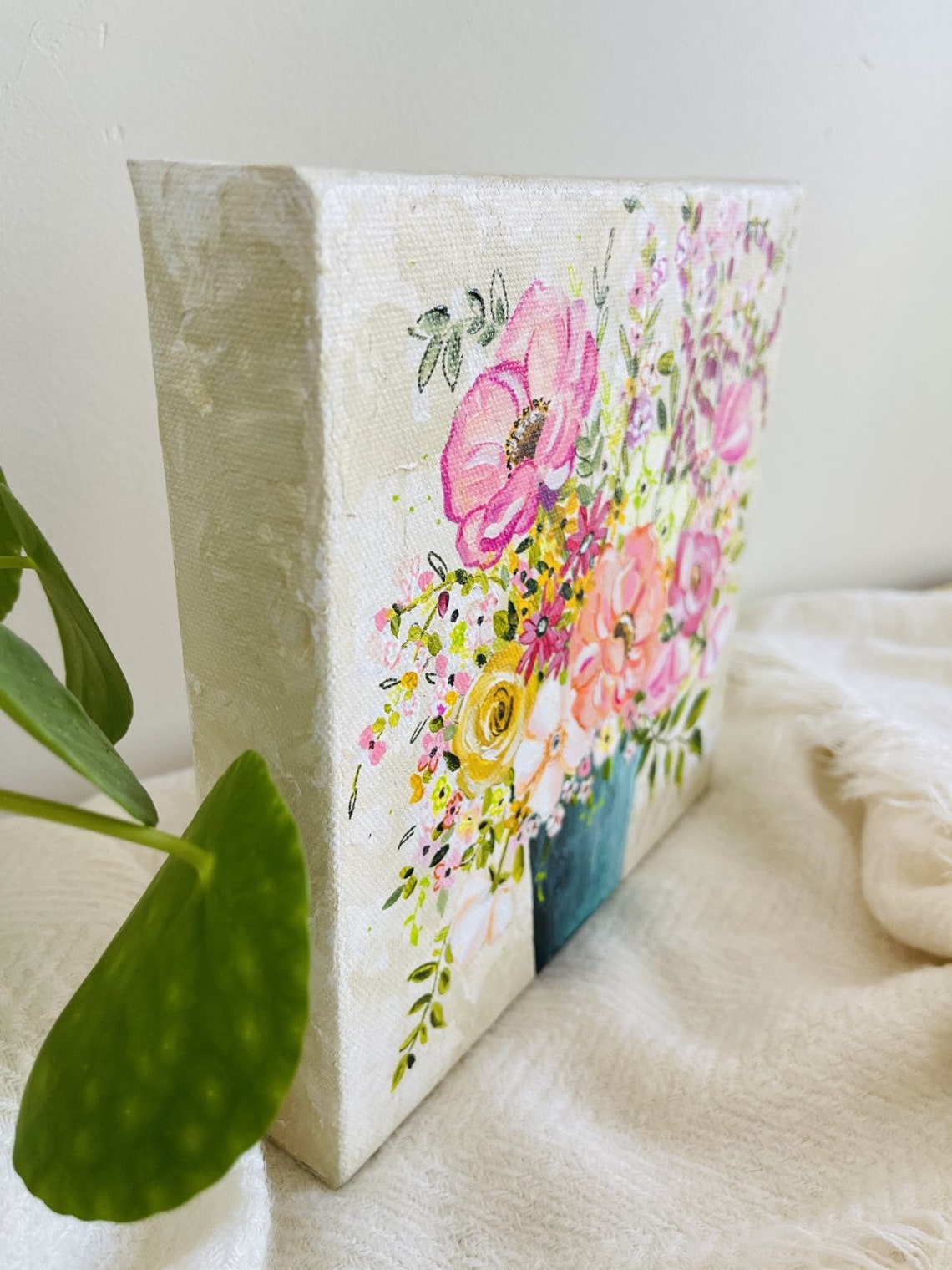 Abstract Acrylic Florals, Acrylic Painting, Original Art, Abstract ...