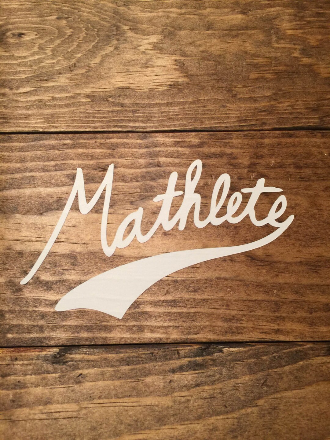 Mathlete Decal - Etsy