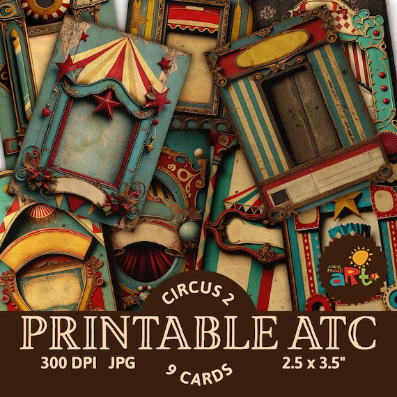 Vintage Circus Frame