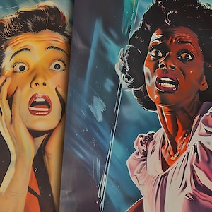 Look of Terror Halloween Classic Damsel Vintage Magazine Style ...