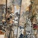 Messy Messy Textile Collage Printable Junk Journal Half Paper Rustic ...