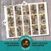 Messy Messy Textile Collage Printable Junk Journal Half Paper Rustic ...