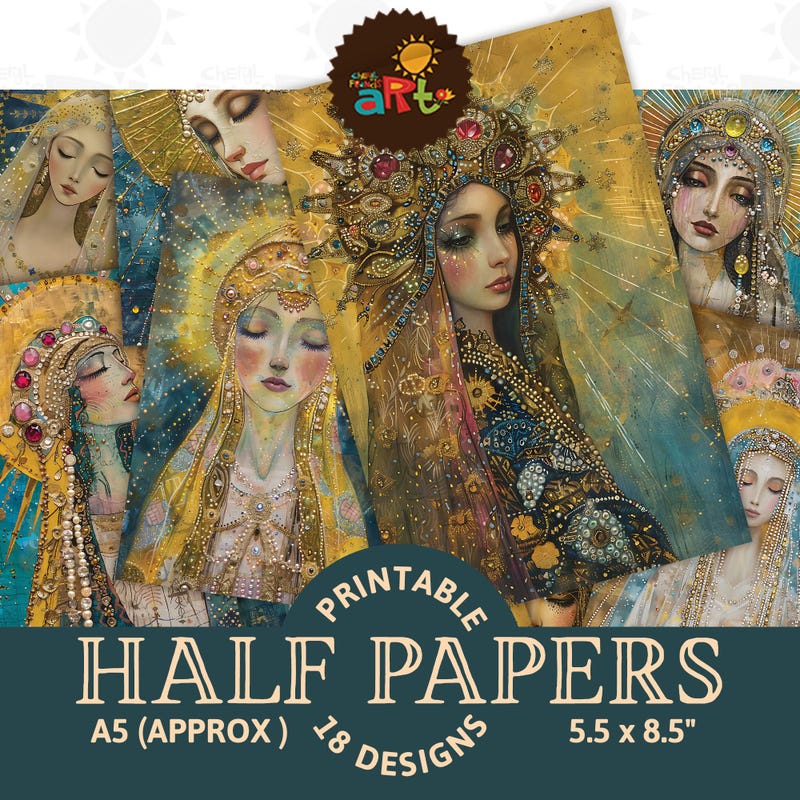 Decoupage Goddess Art - Etsy