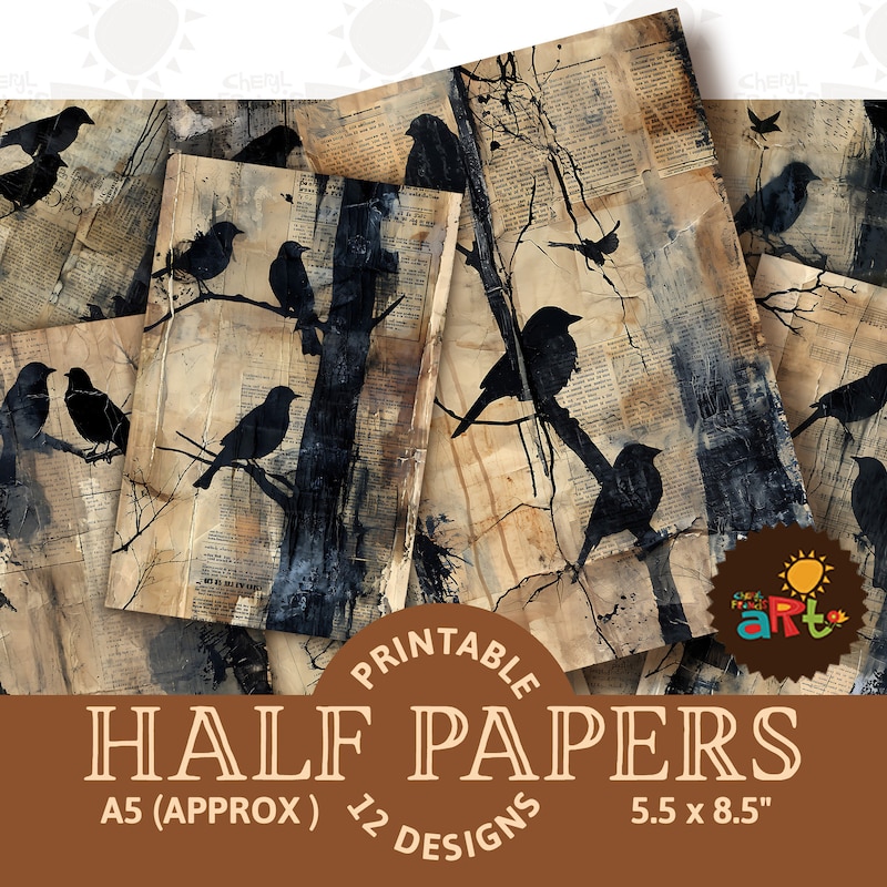 Decoupage Paper Animals - Etsy UK