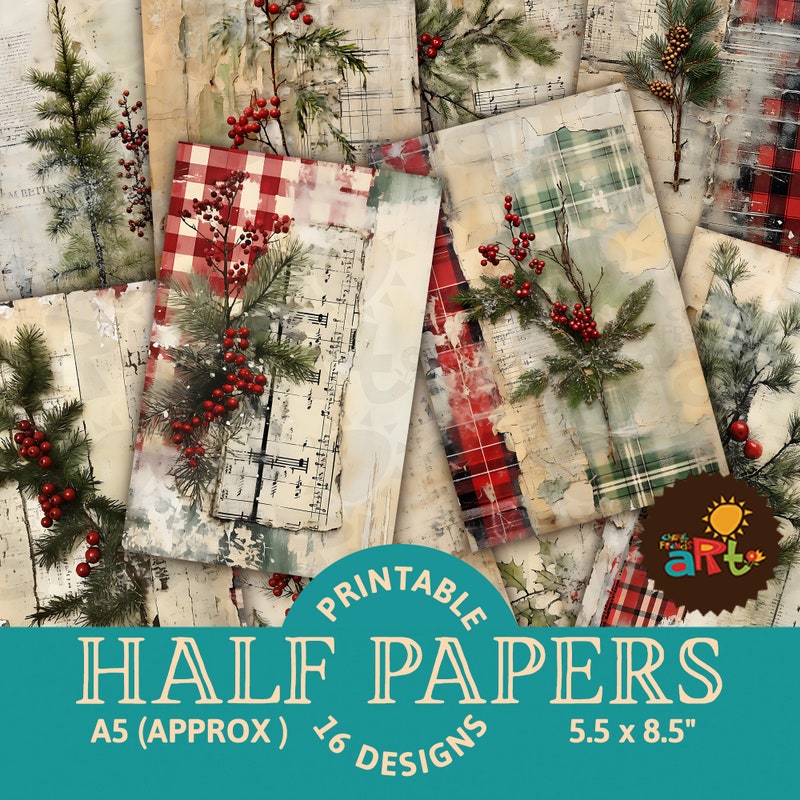 Christmas Decoupage Paper - Etsy