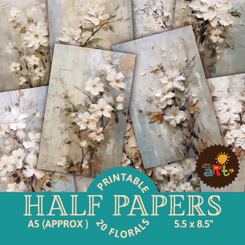 Hand Painted Papers - Etsy