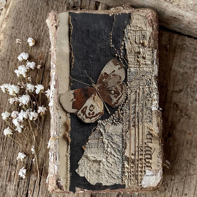 Butterfly Collage Junk Journal Pages: Printable Ephemera (digital ...