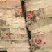 Torn Strips of Antique Style Floral Pattern Printable Junk Journal Half ...