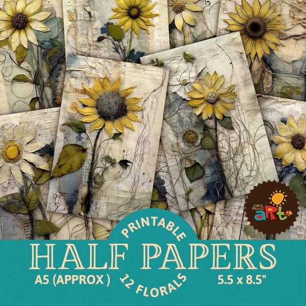Hand Painted Papers - Etsy
