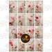 Pink Floral Textural Art Collage Printable Junk Journal Half Papers ...