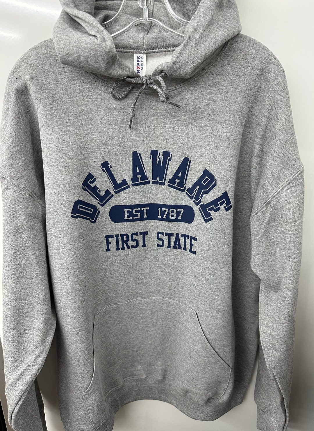 State of Delaware Hoodie/first State Sweatshirt - Etsy