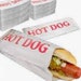 Vintage Party Food Paper Bags. Concession Style Hot Dog, Popcorn, and ...