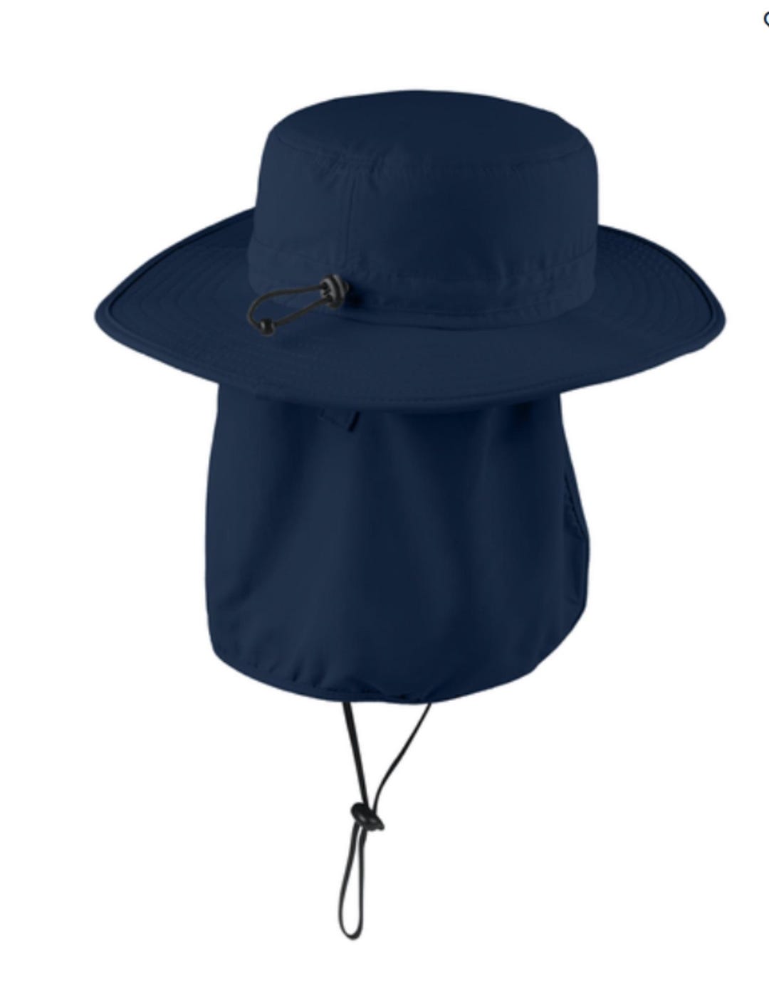Custom Embroidered Sun Hat: Wide-brim Bucket Hat With Neck Shade - Etsy